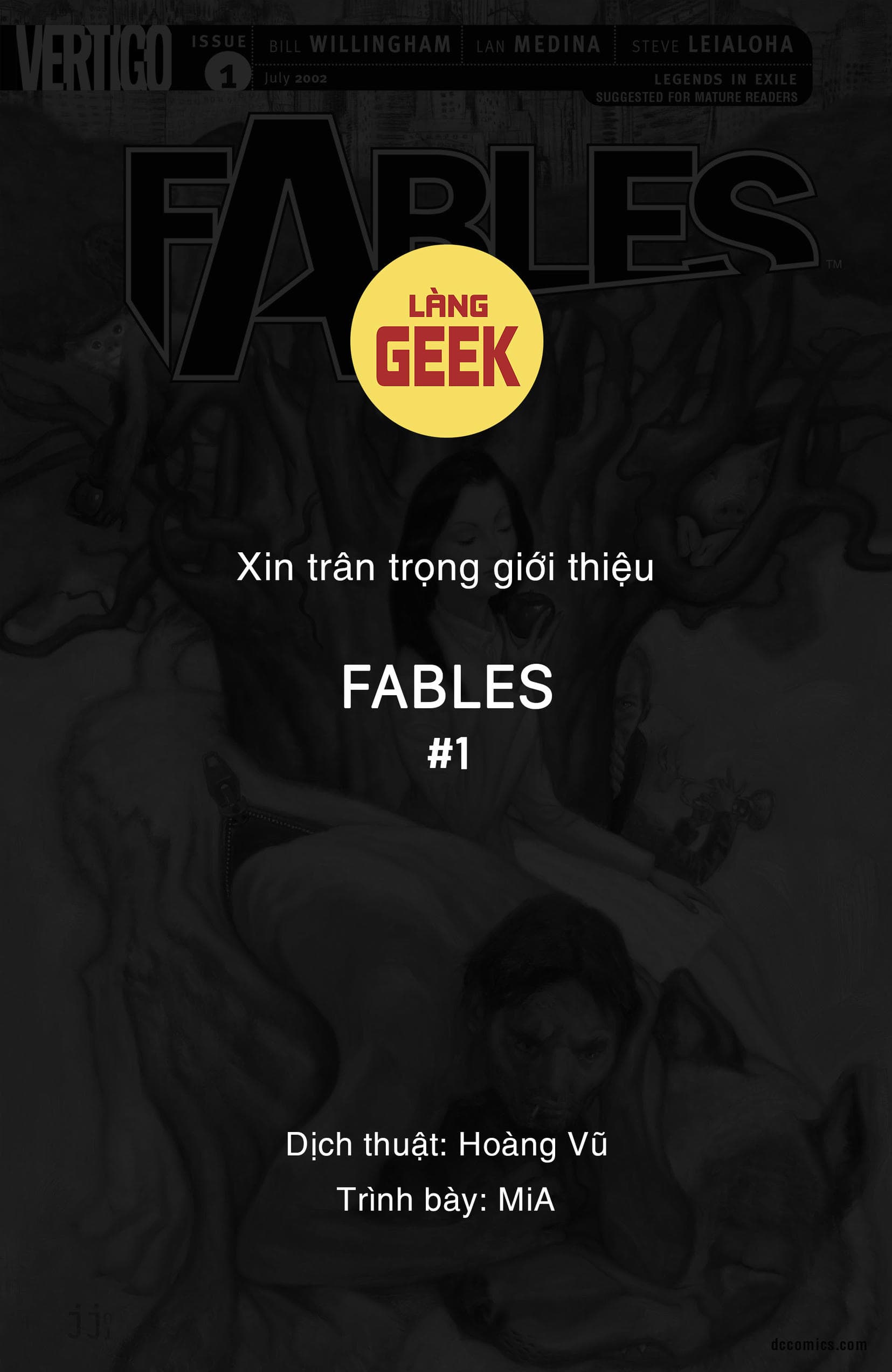 Fables #1 – Làng Geek