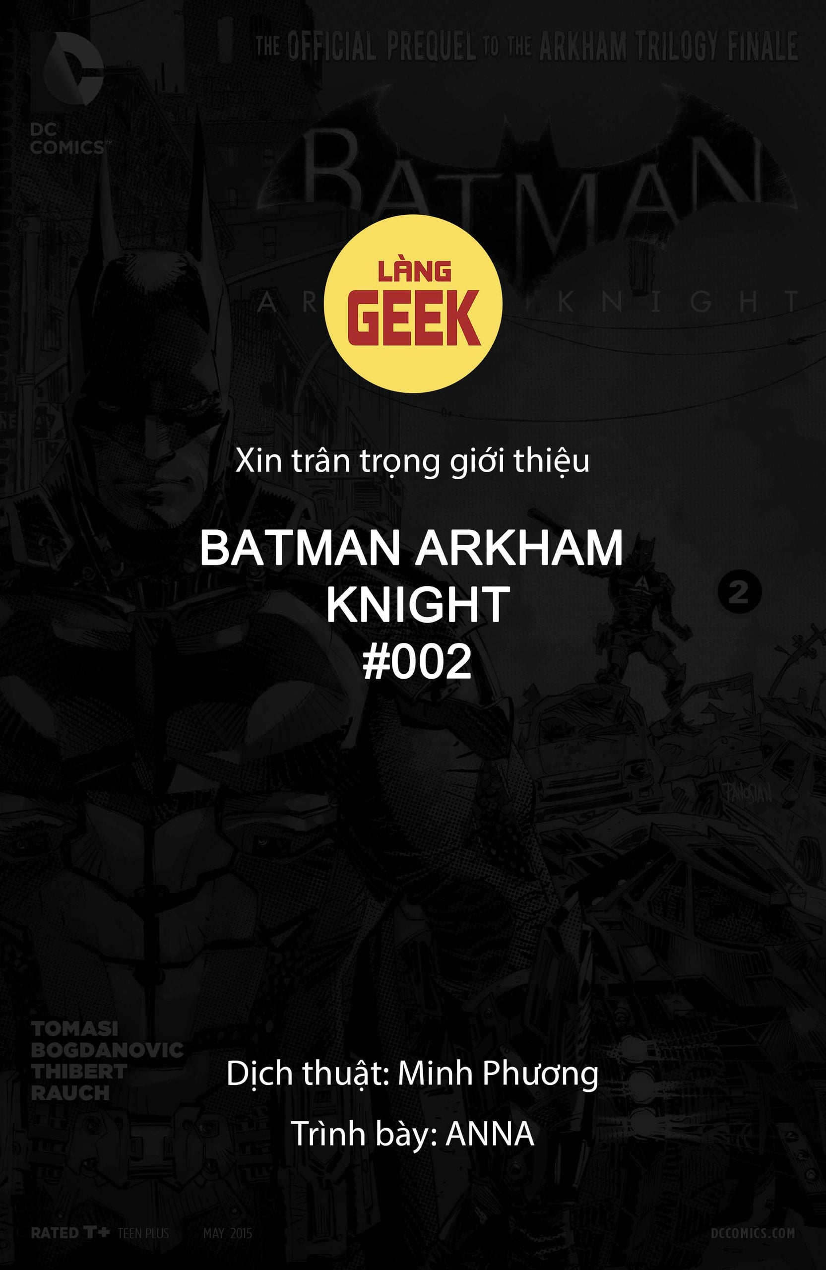 Batman: Arkham Knight #2 – Làng Geek